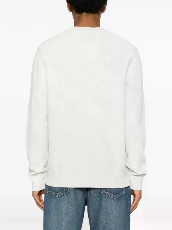 Calvin Klein Waffle Knit Crew Neck Sweater
