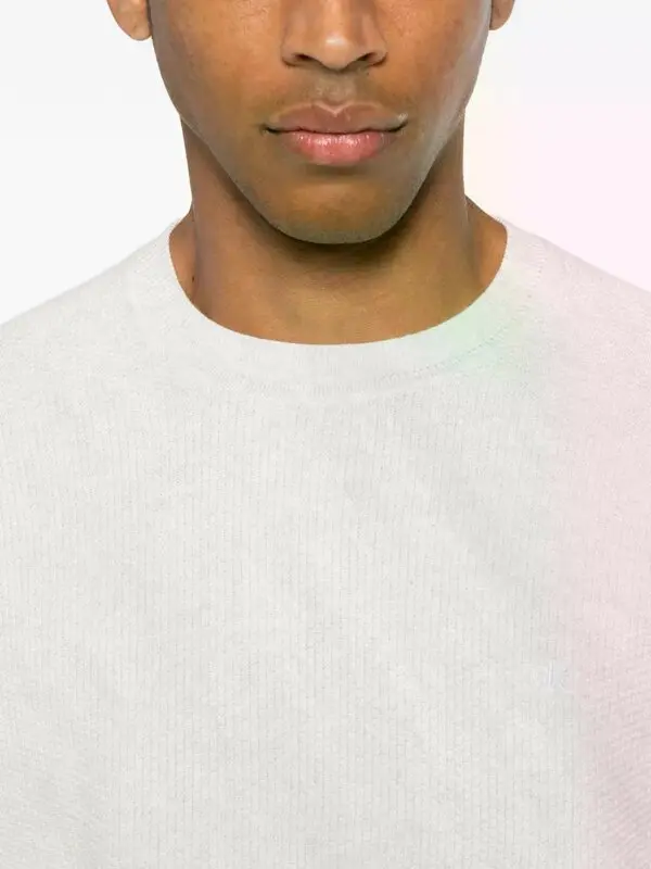 Calvin Klein Waffle Knit Crew Neck Sweater
