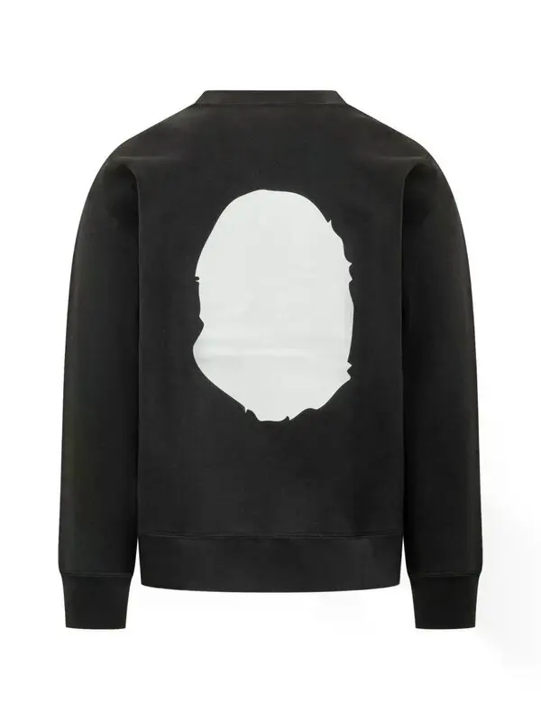 A BATHING APE Ape Head Graphic-print Sweatshirt