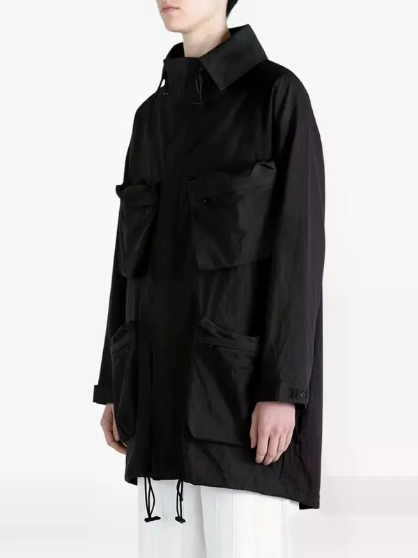 Y’s Hooded Multi-pocket Coat