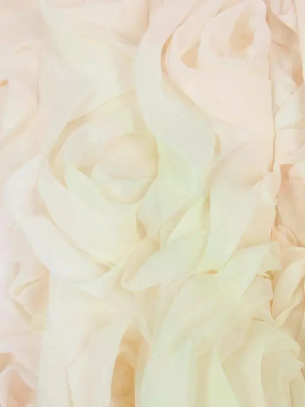 COMME DES GARÇONS TAO Floral-appliqué Sleeveless Dress