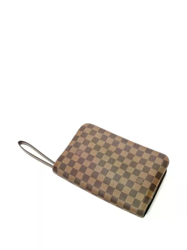 LOUIS VUITTON 2005 Saint Louis Zip-up Clutch Bag