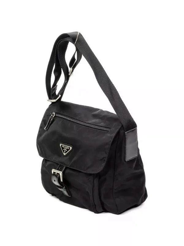Prada Buckled Shoulder Bag