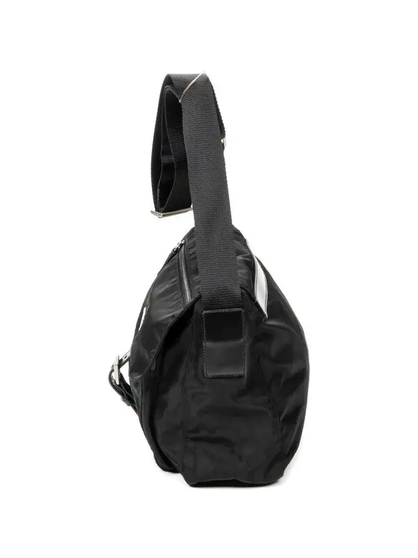 Prada Buckled Shoulder Bag