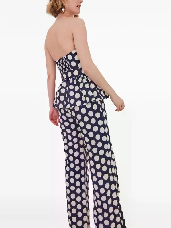 Cara Cara Tilda Strapless Peplum Top