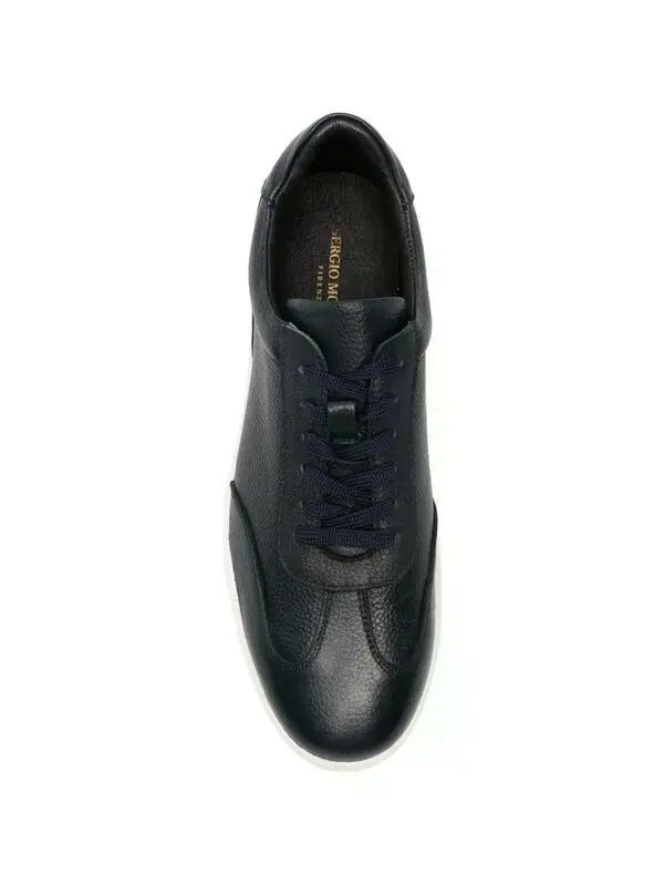SERGIO MORETTI FIRENZE Leather Lace-up Sneakers