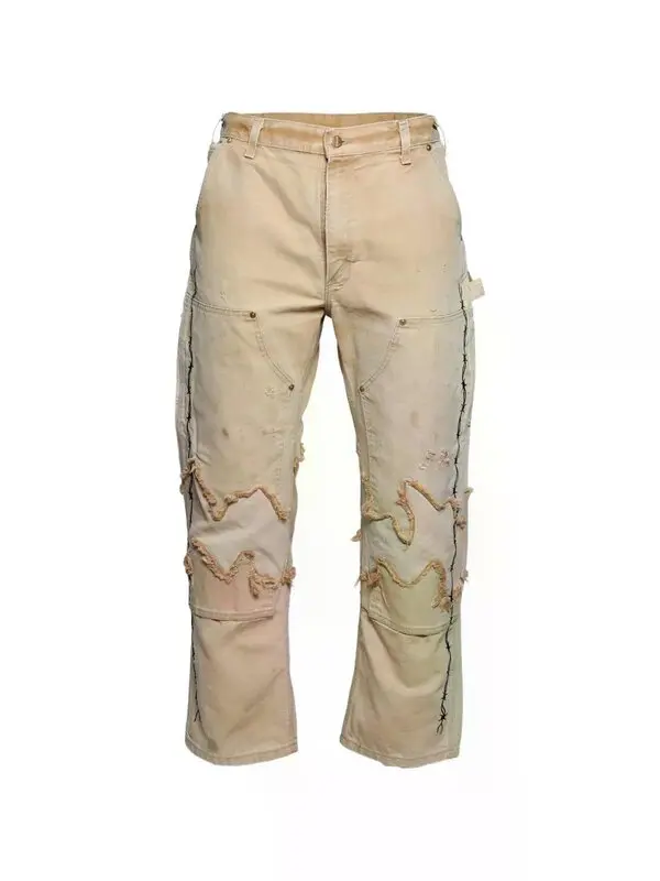 WARREN LOTAS Barbed-wire Double-knee Trousers