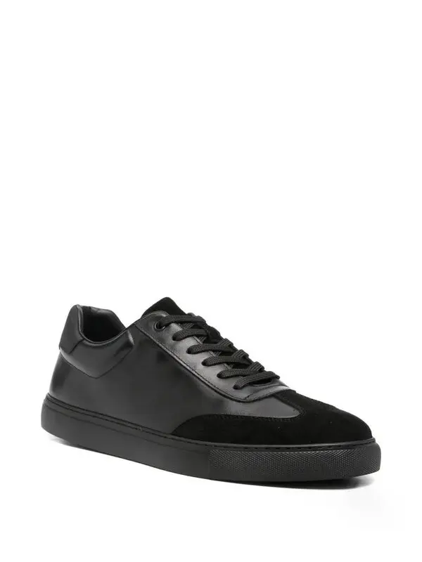 SERGIO MORETTI FIRENZE Panelled Leather Sneakers
