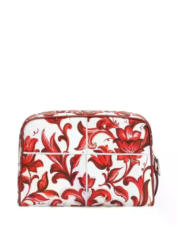 Dolce & Gabbana Majolica-print Poplin Handbag