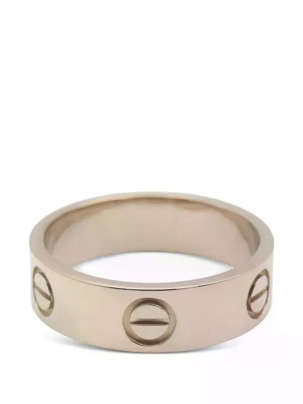 Cartier 18kt White Gold Love Ring
