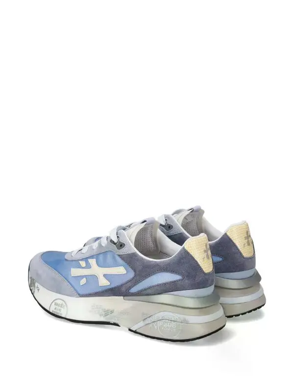 Premiata Moe Run Panelled Sneakers - Blue