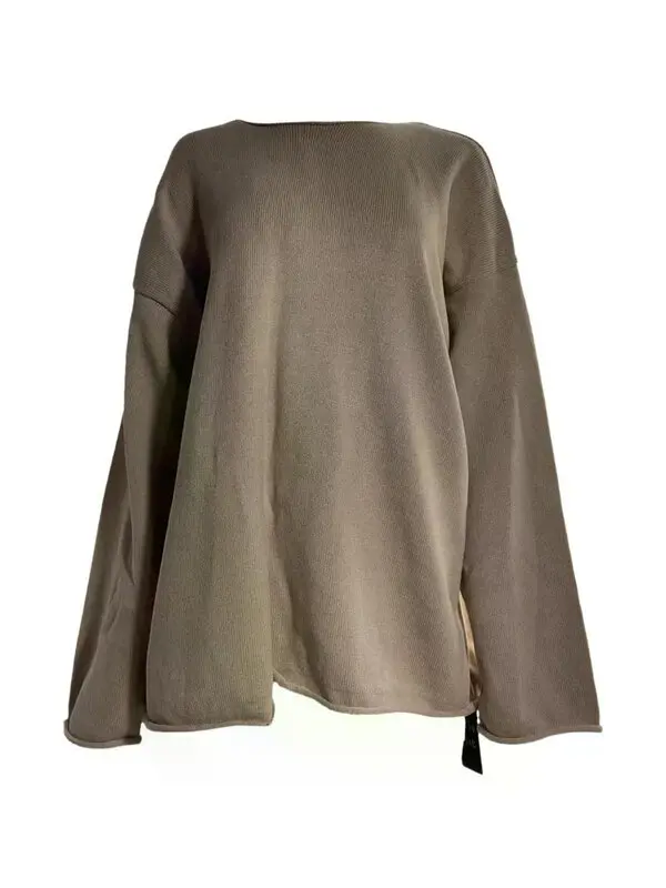THE ROW Oversized Cotton Knit Sweater
