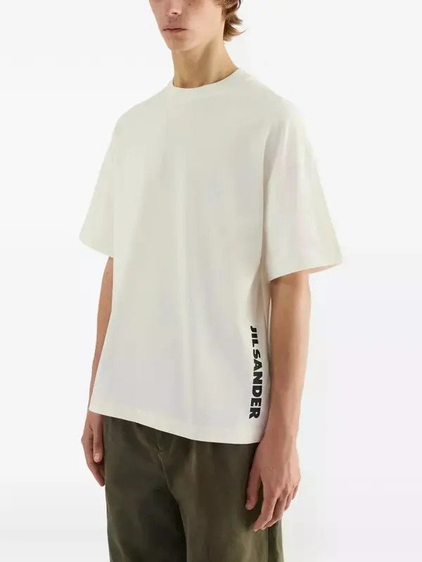 JIL SANDER Logo-print Crew-neck T-shirt