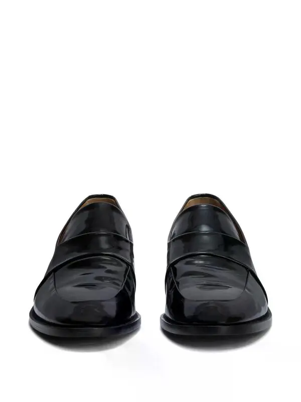 JIL SANDER Round-toe Leather Loafers