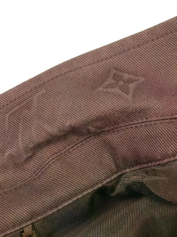 LOUIS VUITTON Monogram Embossed Oversized Jacket