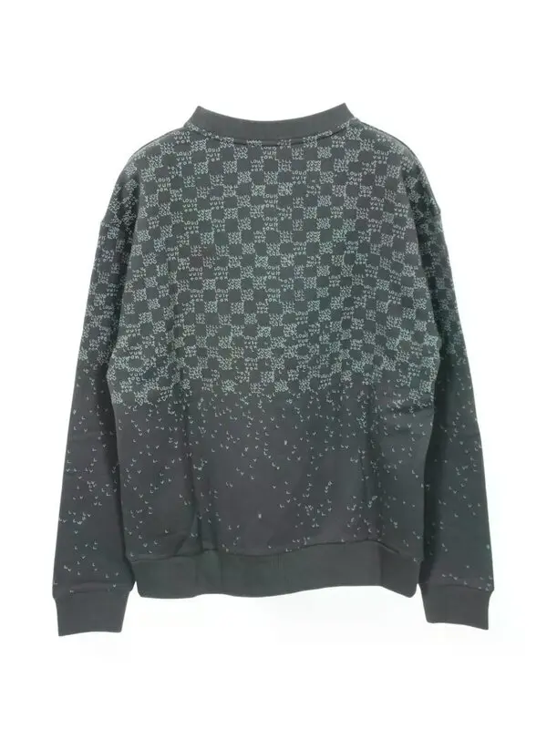 LOUIS VUITTON Damier Cotton Sweater - Grey