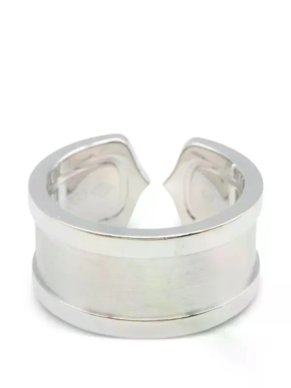 Cartier 18k White Gold Diamond Pavé C2 Ring