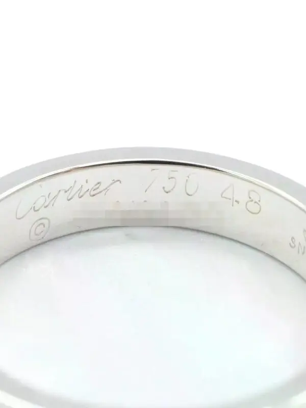 Cartier 18k White Gold Love Ring
