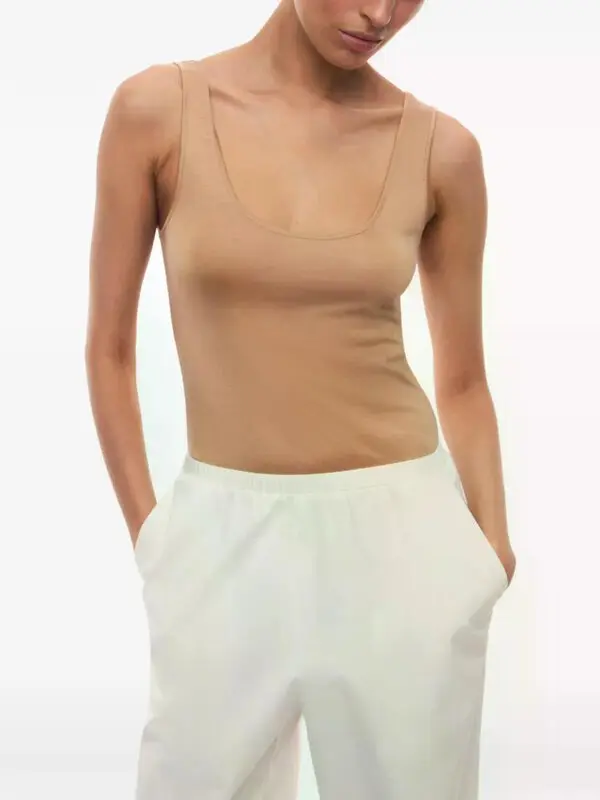 12 STOREEZ Cassiopeia Silk Top - Neutrals