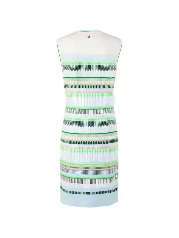MARCCAIN Striped Sleeveless Mini Dress