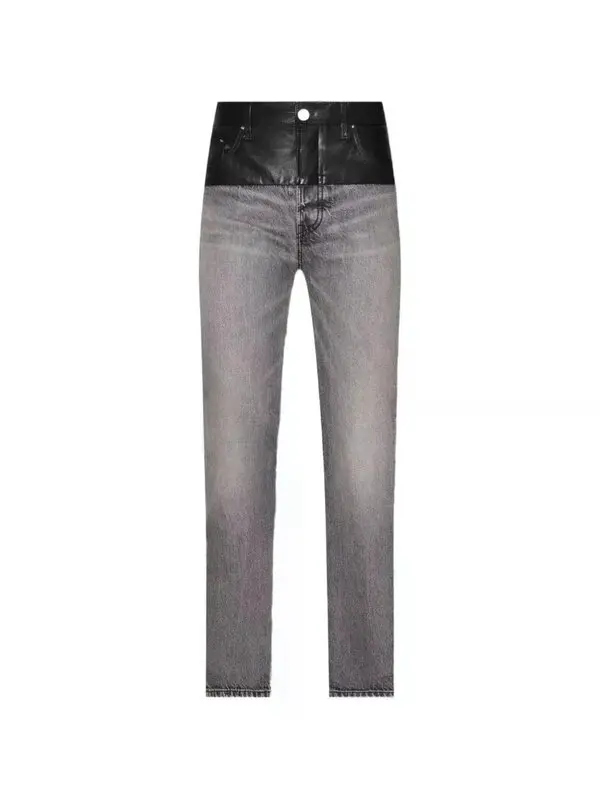 Amiri Hybrid Straight Jeans - Grey