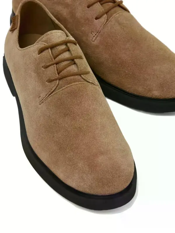 Camper Suede Leather Derby Shoes