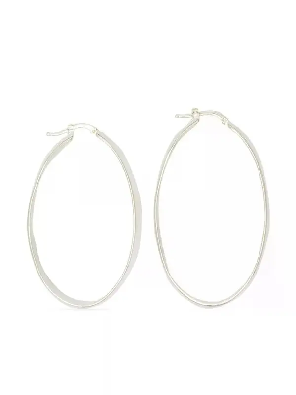 JIL SANDER Raw Wildness Earrings - Silver