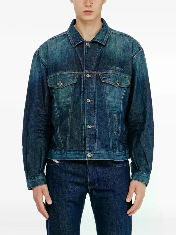 DIESEL® D-denver-cl Trucker Denim Jacket