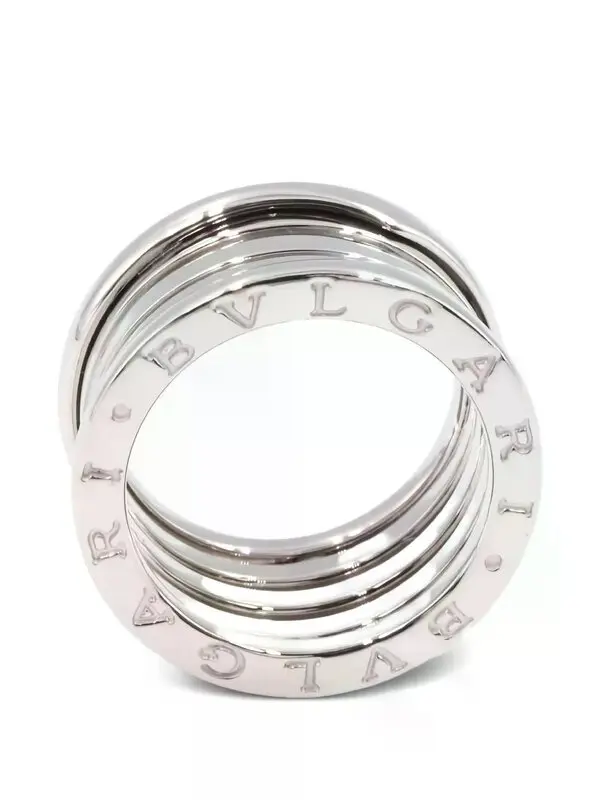BVLGARI B.zero1 4-band Ring In White Gold - Silver