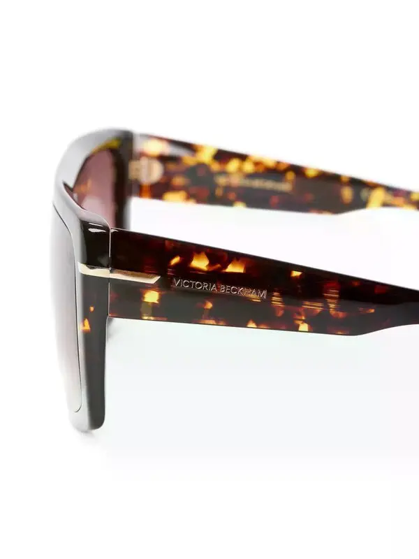 Victoria Beckham Flat-top Square-frame Sunglasses