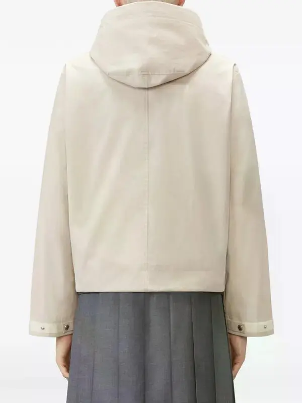 Thom Browne Hooded Chest-pocket Jacket
