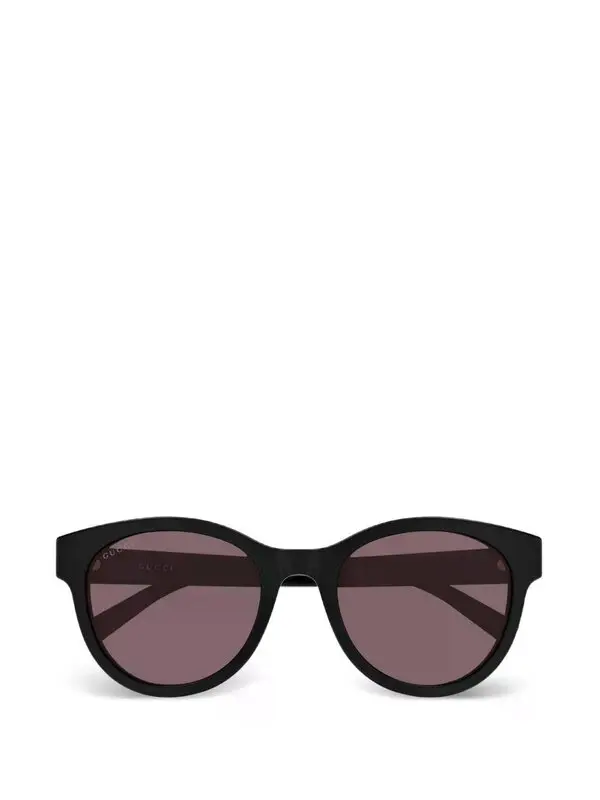 Gucci Logo Detail Sunglasses - Black