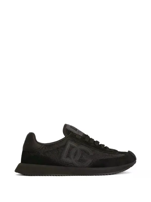 Dolce & Gabbana Dg Cushion Fabric Sneakers - Black