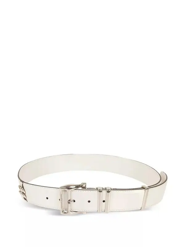 Ermanno Scervino Buckle-fastening Leather Belt - Neutrals