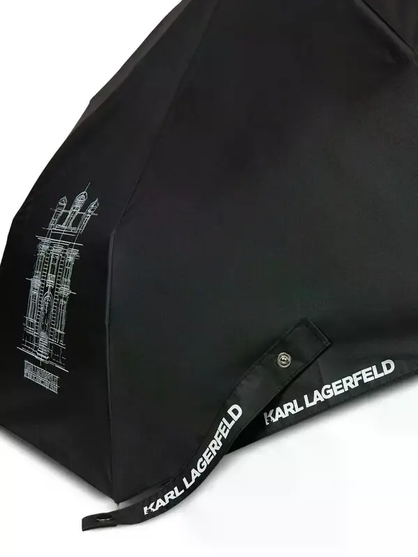 Karl Lagerfeld Maison De Karl-sketch Umbrella