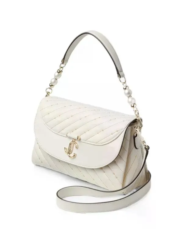 JIMMY CHOO Curve Top Handle Shoulder Bag