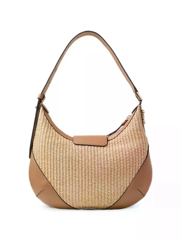 JIMMY CHOO Small Bar Hobo Shoulder Bag - Neutrals