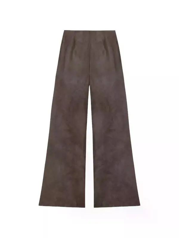 CORTANA Side-button Palazzo Pants