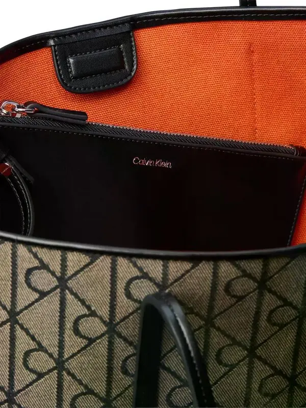Calvin Klein Monogram Tote Bag