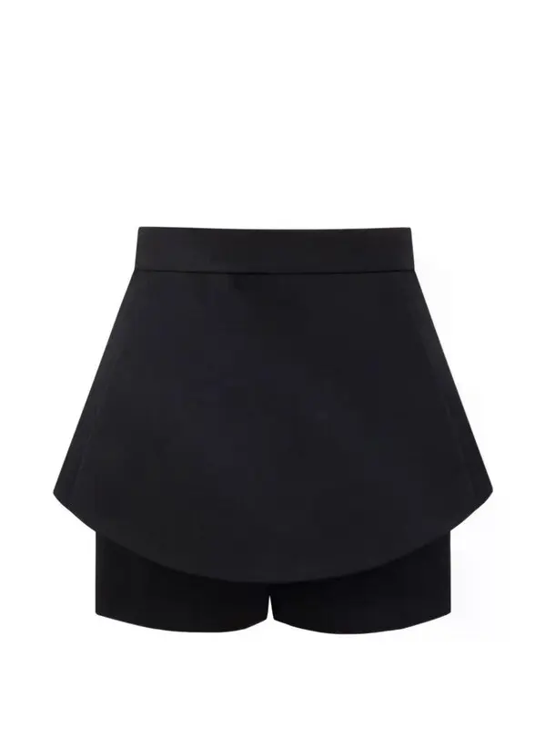 THE ARKOW Poppy Layered Shorts - Black