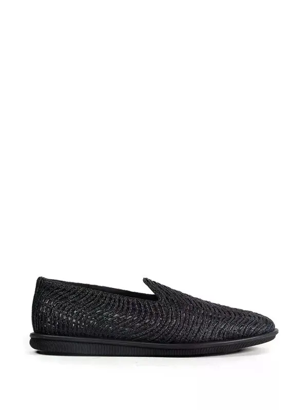 Giorgio Armani Cornely Embroidery Loafers