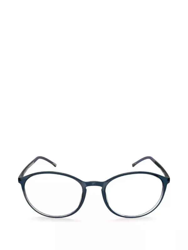 SILHOUETTE Spx Illusion Round-frame Glasses - Grey