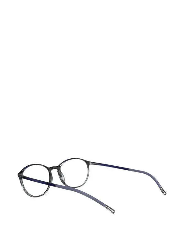 SILHOUETTE Spx Illusion Round Frame Eyeglasses - Grey
