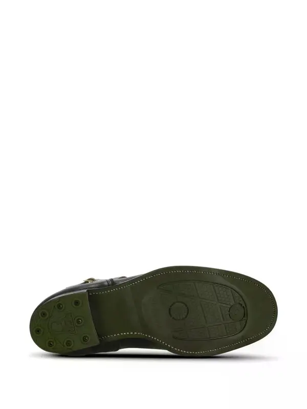 FORTELA Engineer Buckle-fastening Leather Boots
