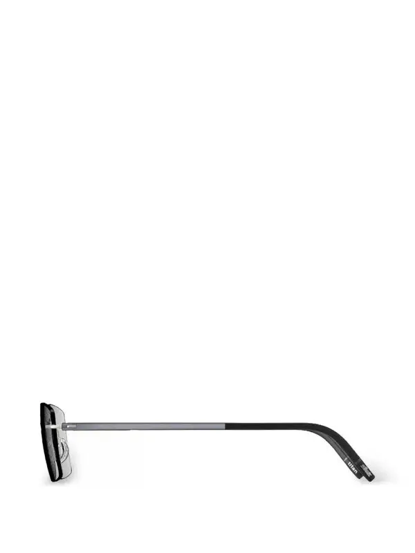 SILHOUETTE Rimless Rectangle-frame Glasses