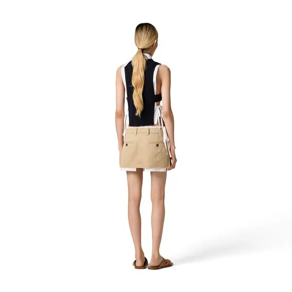 Miu Miu Chino Miniskirt