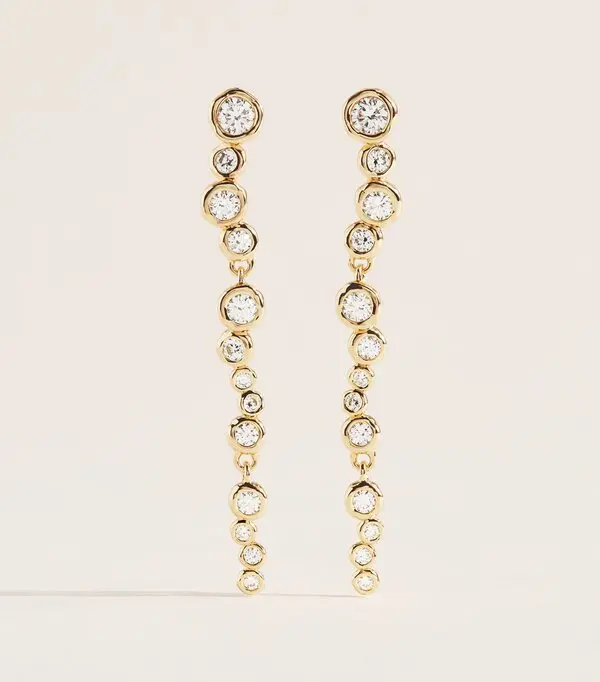 Alexis Bittar Plated Asterales Dangle Earrings - Gold