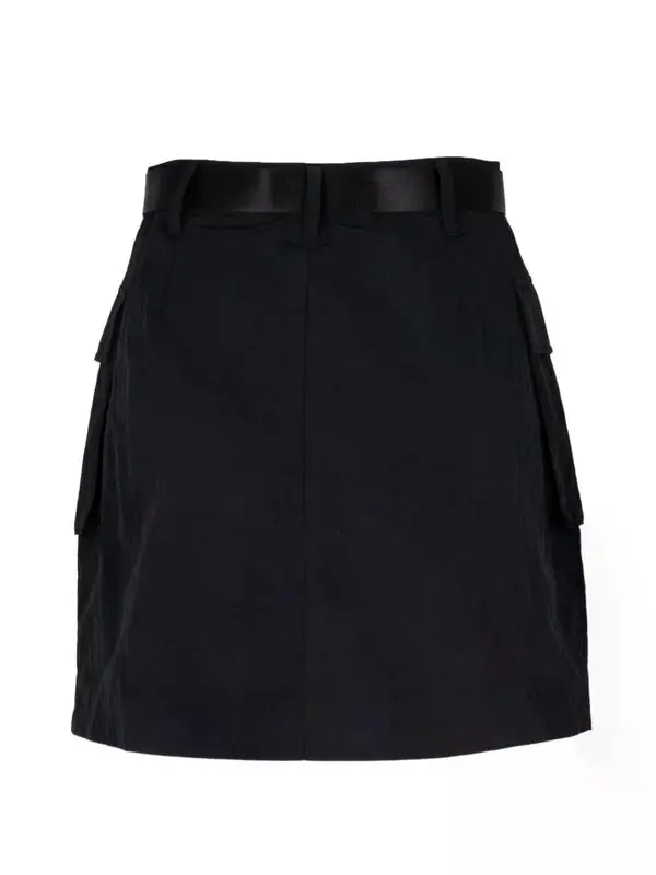 L'Agence Belted Cargo Skirt