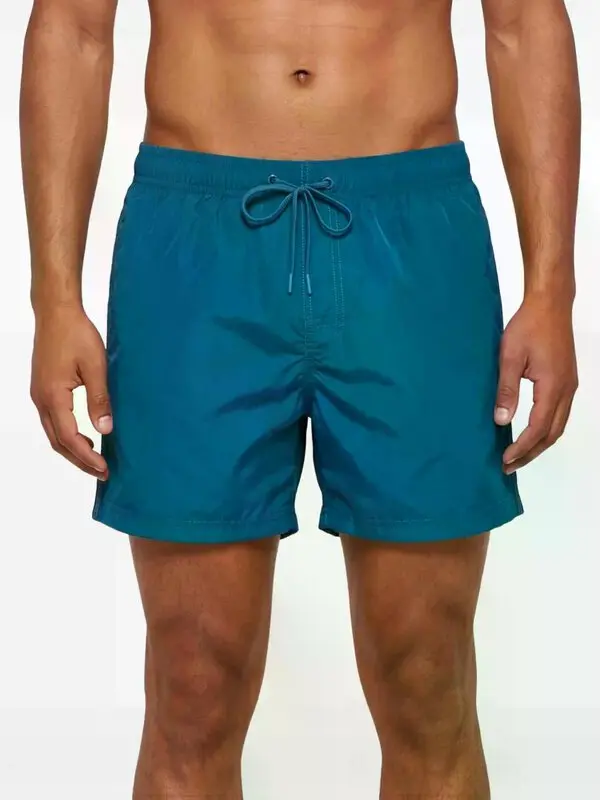 Sundek Logo Patch Swim Shorts