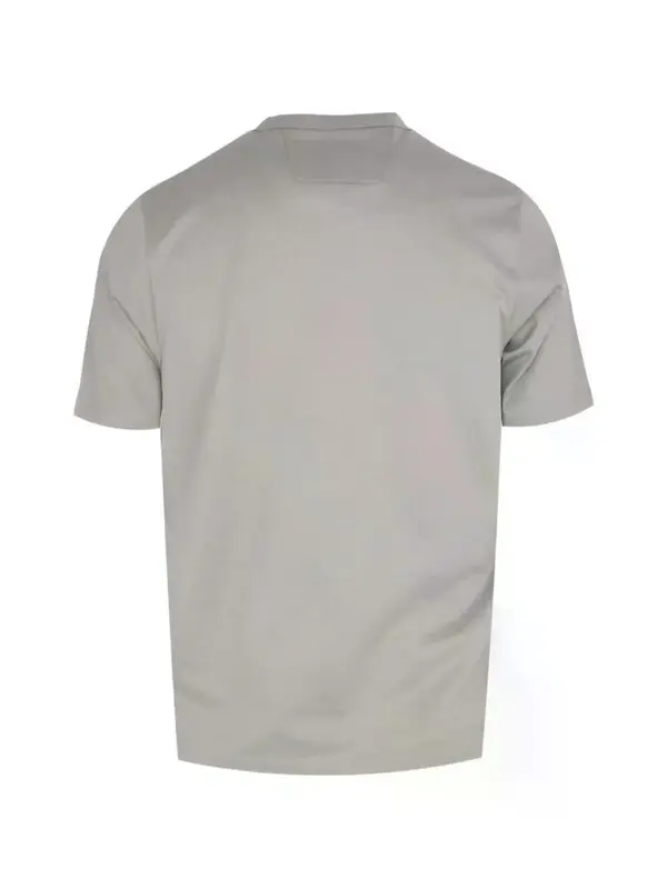 C.P. COMPANY Logo-patch T-shirt - Grey